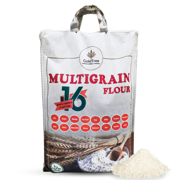 Buy Best Multigrain Flour / Multigrain Atta (16 Grains) 5KG - Order No ...